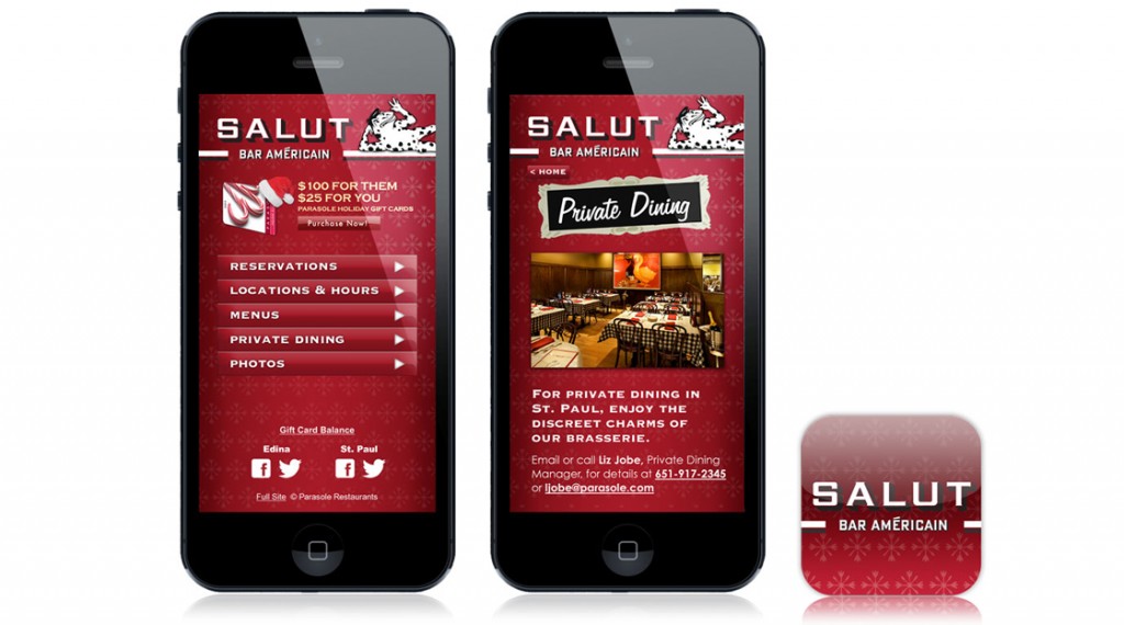 Salut Bar Americain | Restaurant Marketing | Supervox Agency