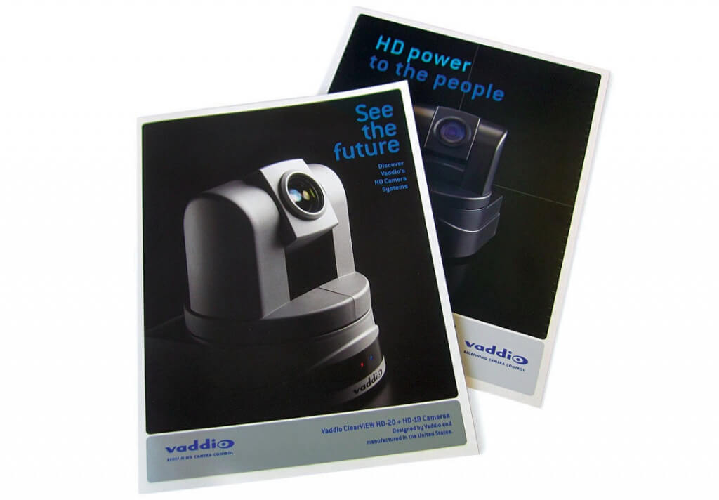 Vaddio | Technology Marketing | Website & Print | Supervox Agency